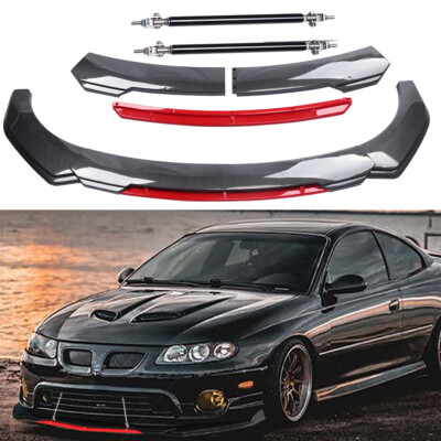 For Pontiac GTO 04-06 Front Bumper Lip Spoiler Splitter Strut Rod ...