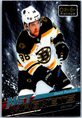 18-19 OPC PLATINUM NET MAGNETS - DAVID PASTRNAK #NM-9 BOSTON BRUINS | eBay