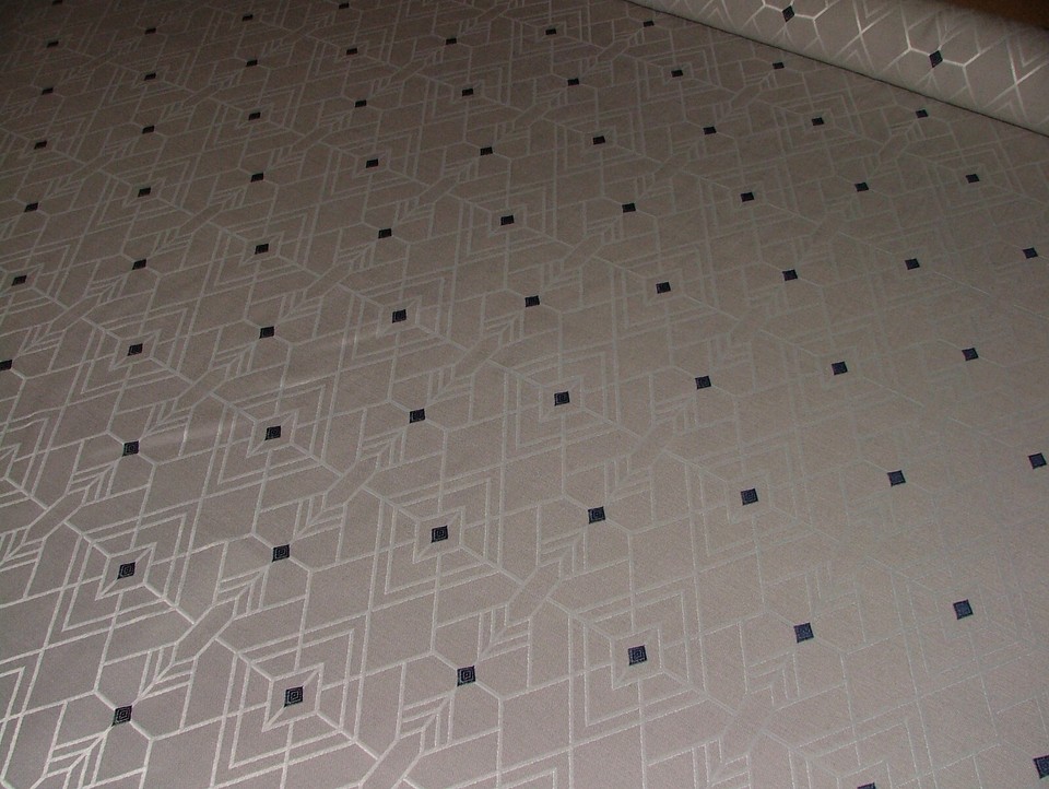 2.3 Metres iLiv Facet Blueprint Woven Jacquard Fabric Curtain ...