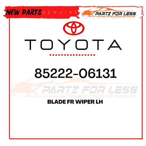 85222-06131 TOYOTA GENUINE OEM BLADE FR WIPER LH 8522206131 OEM | eBay