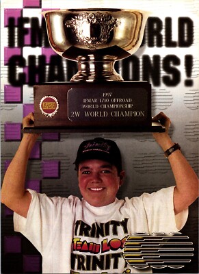 Trinity Brian Kinwald Print Ad Wall Art Decor Team IFMAR World Champ | eBay