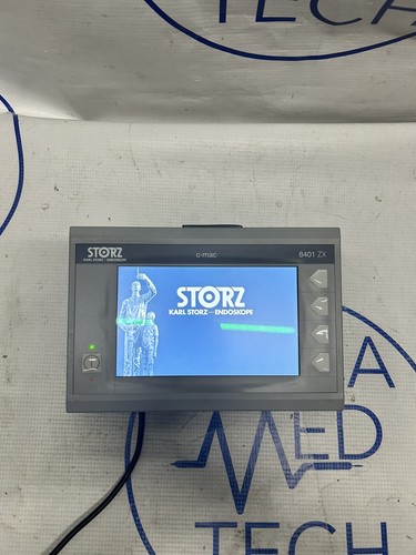 Storz C-Mac 8401 ZX Video Monitor with Power Supply *See Pics* 30 Day ...