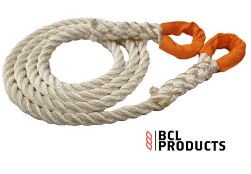 24mm Nylon 12 Tonne Tow Rope - 4Mtrs Long - 4x4 Recovery Rope | eBay UK