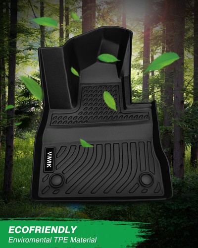 Front & Rear Set Floor Mats Liners For Ford Explorer 2020 2021 2022 6 ...