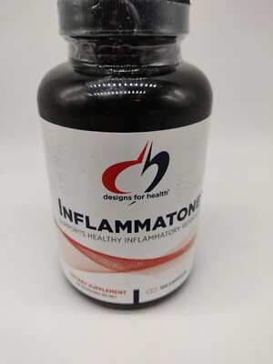 DESIGNS FOR HEALTH Inflammatone Resveratrol Inflammatory 120 Caps Exp ...