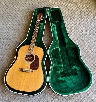 1996 Martin D-1 Acoustic Guitar w/Case, Spruce Top, Mahogany Body ...