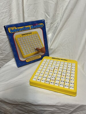 Lakeshore Learning Subtraction Math Machine Educational Aid Homeschool ...