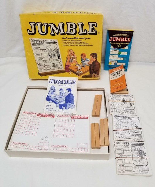1974 Vintage Jumble 10 Word Game Chicago Tribune That Scrambled Word 1974-vintage-jumble-10-word-game-chicago-tribune-that-scrambled-word