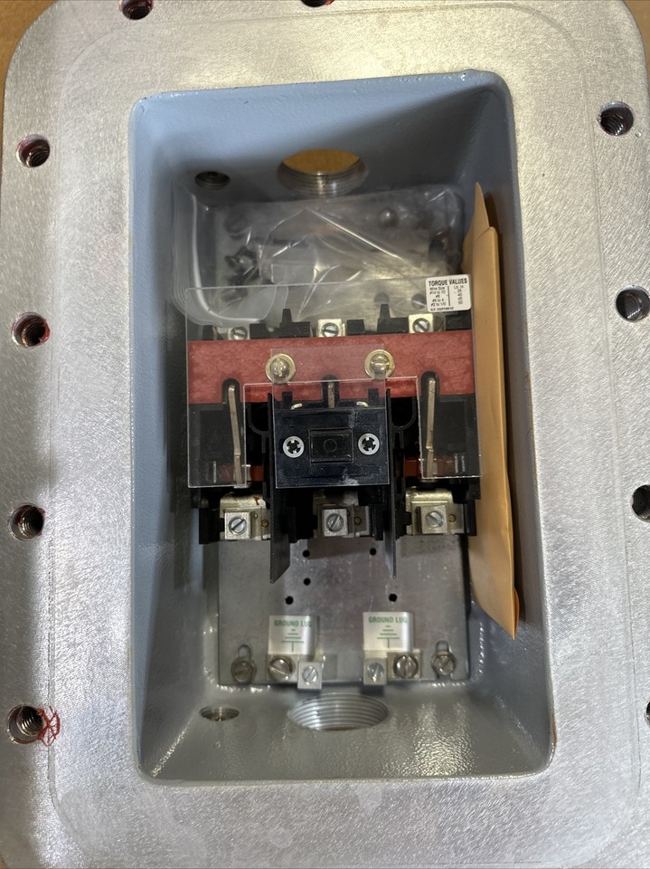 Appleton EGS 30 Amp Explosion Proof Disconnect Switch 600V 3 Phase ...