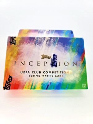 Topps 2021-22 Inception UEFA Club Competitions Soccer Hobby Box | eBay