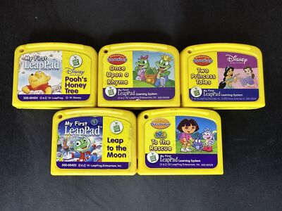 Lot Of 5 Games My First LeapPad Preschool Reading Discovery For Leap ...