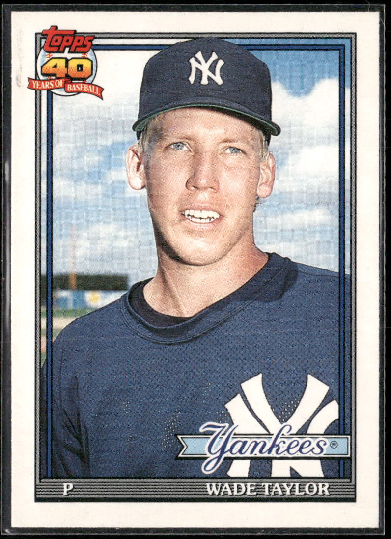 1991 Topps Traded #117T Wade Taylor | eBay