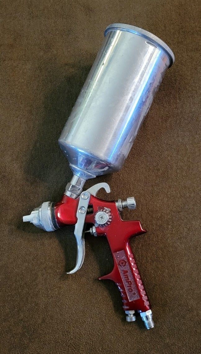 AmPro HVLP Gravity Fed Paint Spray Gun | eBay