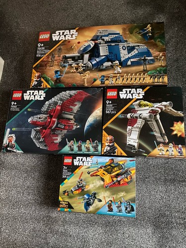 Lego Star Wars **Empty Boxes** 75362,75435,75414 & 75432 | eBay UK