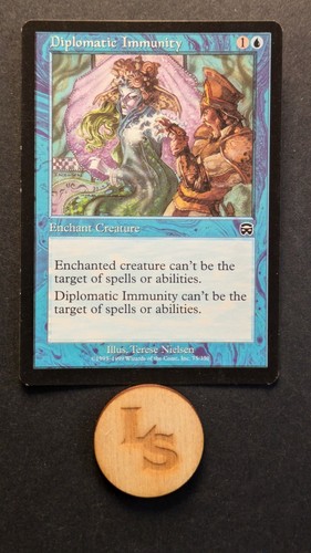 1 x Diplomatic Immunity - Mercadian Masques - Light Play - MTG | eBay