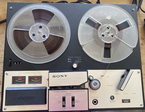Sony TC-350 Reel To Reel Player Recorder (works Well | eBay