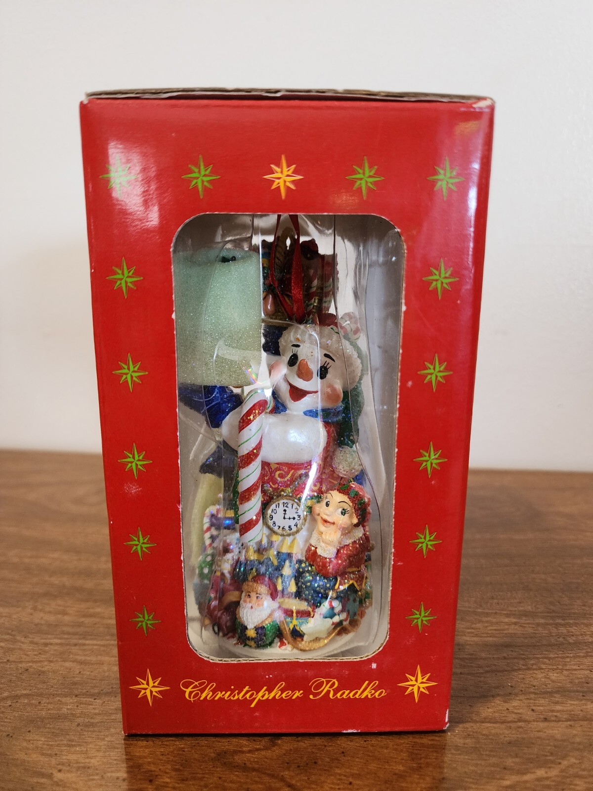 Vtg ‘01 Christopher Radko Frosty Gifts Galore Snowman Christmas ...