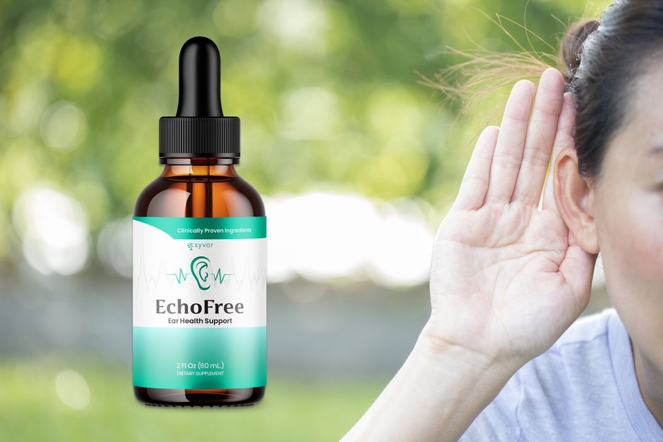 (2 Pack) EchoFree Ear Drops For Tinnitus Supports, Ear Relief Echo Free ...