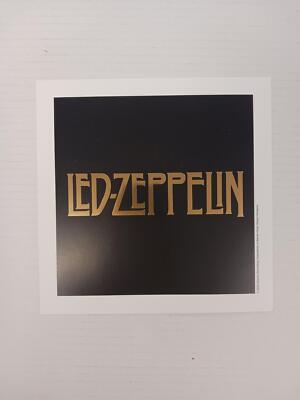 Led Zeppelin Band Card | eBay