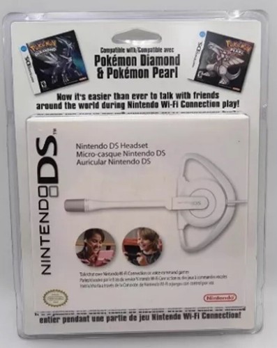 Official Nintendo DS Headset New Compatible With Pokemon Diamond And ...