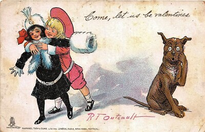 # G995 ARTIST SIGNED POSTCARD, R. F. OUTCAULT VALENTINE | eBay