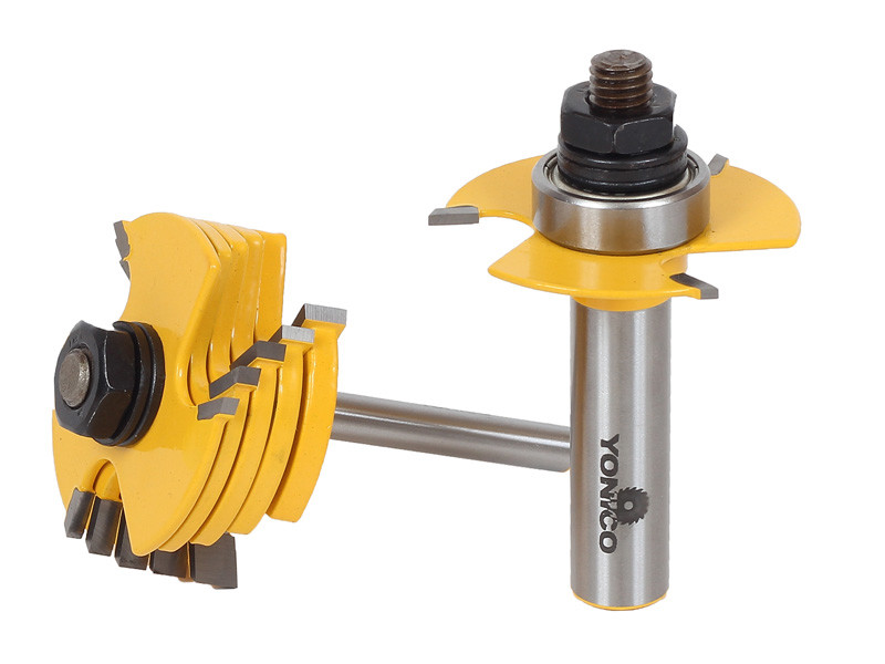 6 Kerf Slot Cutter Router Bit Set - 1/2" Shank - Yonico 14700 | eBay