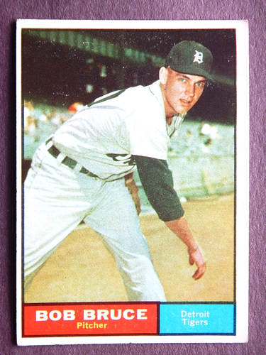 Bob Bruce #83 Topps 1961 Baseball Card (Detroit Tigers) *E | eBay