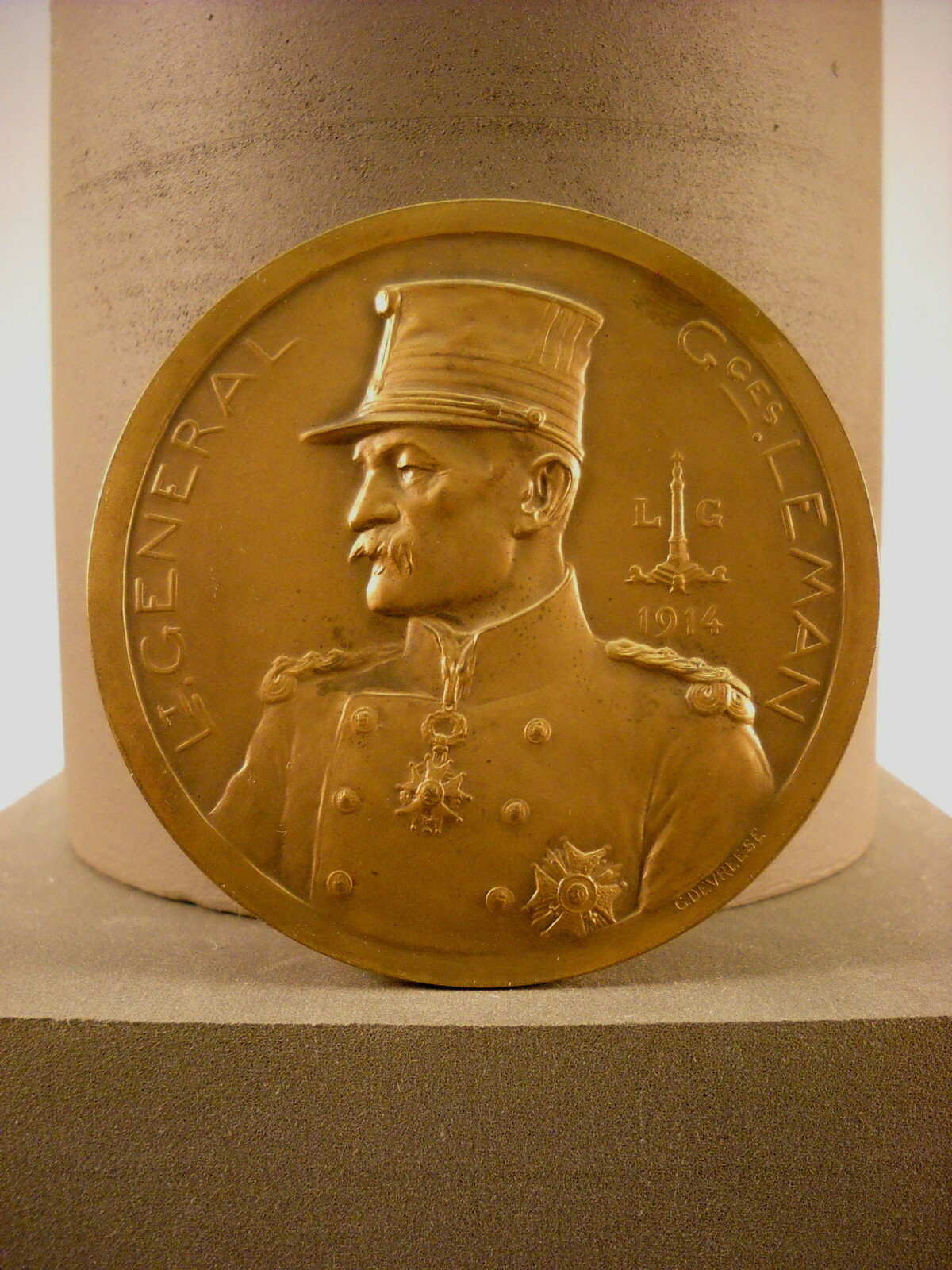 BELGIUM, WW1 1914, BATTLE OF FORT LONCIN, GEN LEMAN, DRAMATIC WORK BY ...