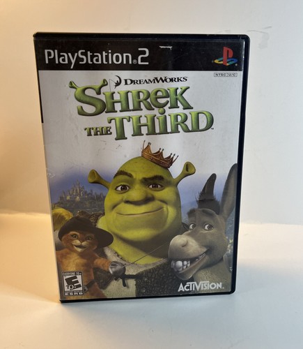 Shrek the Third (PS2, 2007) Sony Playstation 2 COMPLETE w/ Case ...