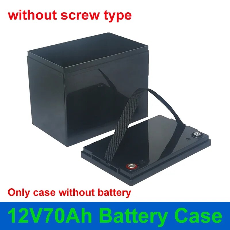 12V 12Ah 55Ah 70Ah Battery Case Empty Box LiFePO4 32700 18650 for ...