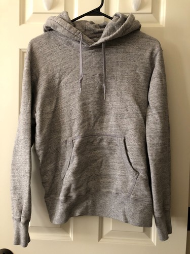 Uniqlo Sweat Long Sleeve Gray Pullover Hoodie Unisex Women Men Size XS ...
