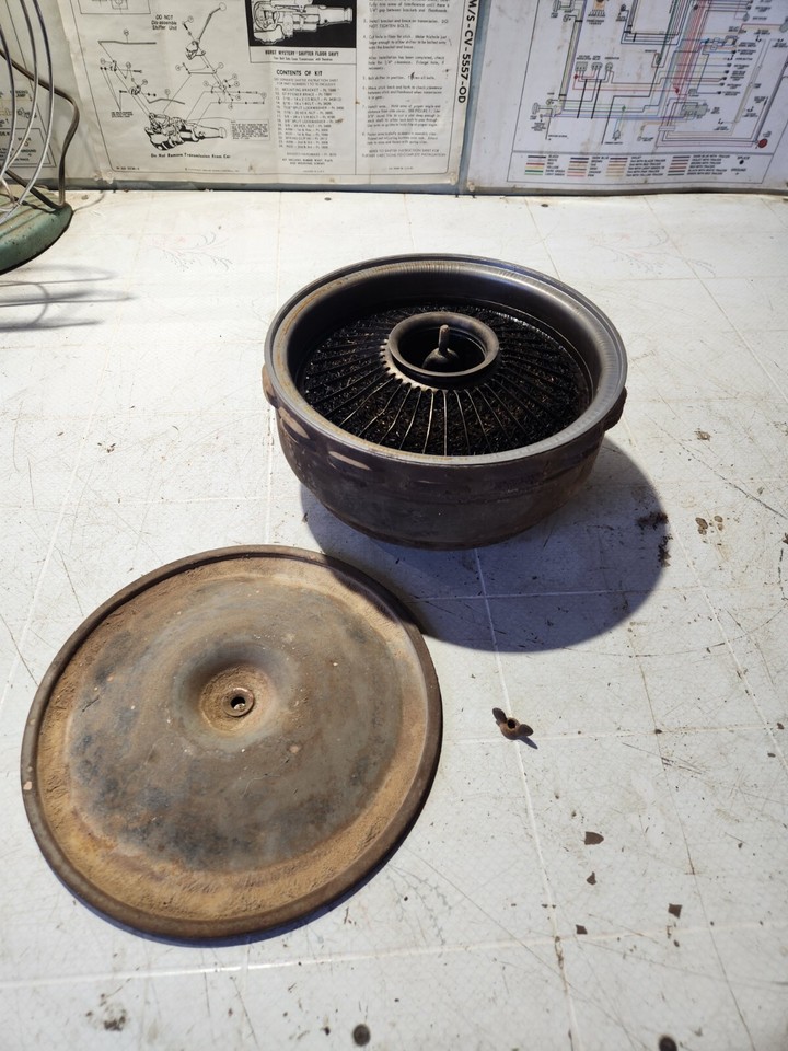 1940's-60's GMC ENGINE AIR CLEANER ZENITH NICE VINTAGE AIR FILTER ...