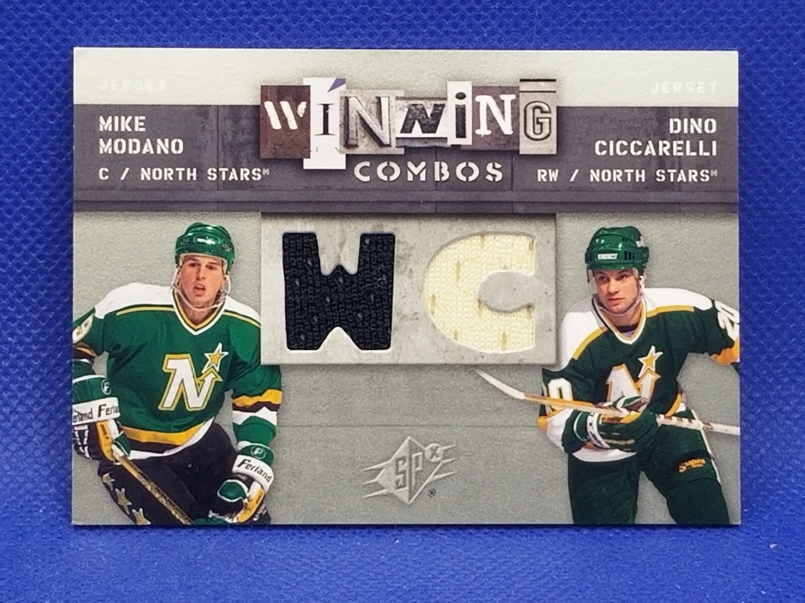 09-10 UD Upper Deck SPx Mike Modano Dino Ciccarelli JERSEY BB304 | eBay