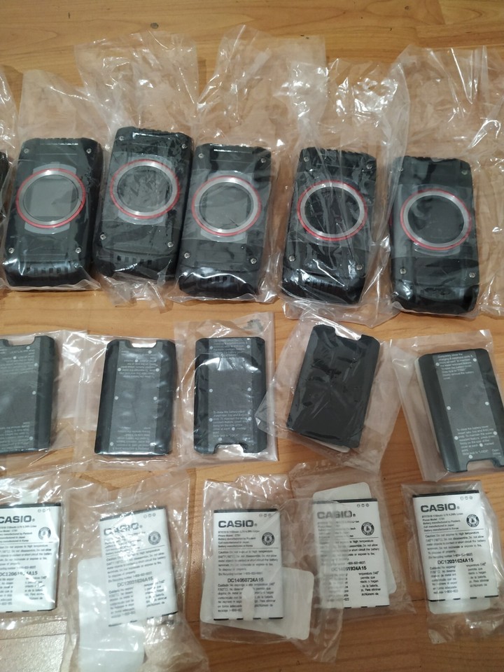 Lot of 16 Casio G'zone Ravine 2 C781H Black Verizon Flip Cell Phone ...