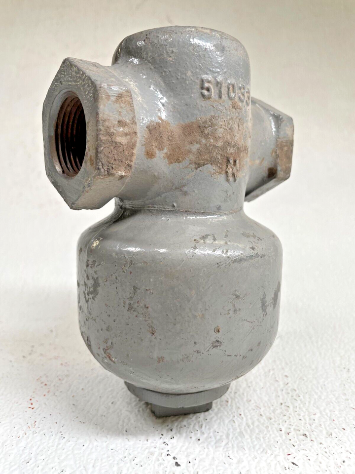 MUELLER Basket Strainer 1" NPT Thread Ends / 40 Mesh Brass Screen ...