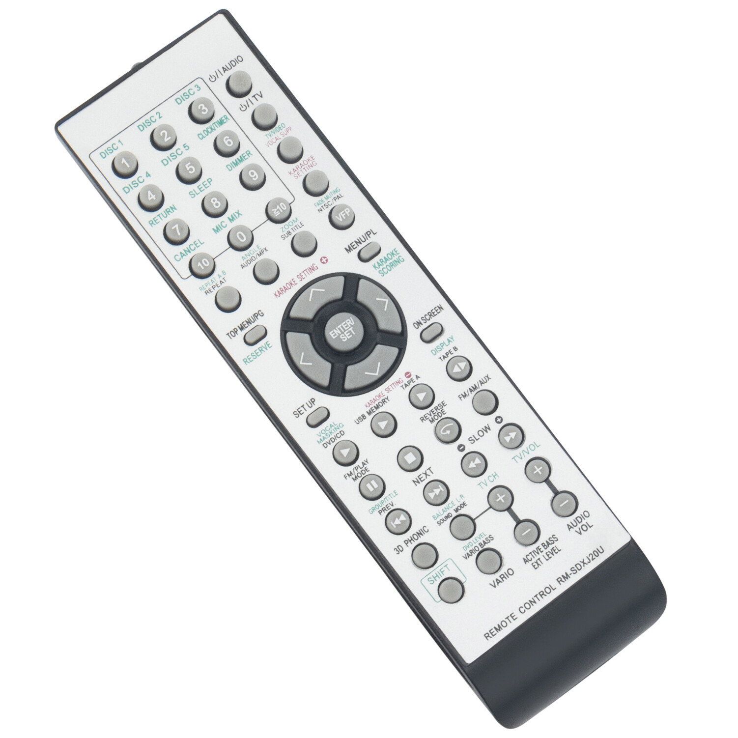 RM-SDXJ20U Replace Remote for JVC DX-J21 CA-DXJ36 CA-DXJ11 CA-DXJ30 ...
