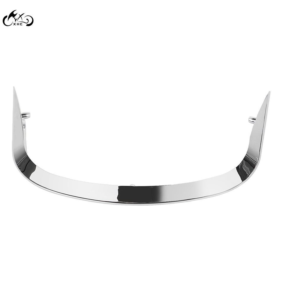 Chrome Front Leading+Lower &Rear Fender Tip Trim For Harley Softail ...