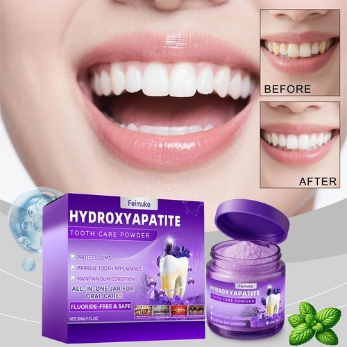 Purple teeth whitening powder, for Oral Clean Gum Care,Fresh Breath! | eBay
