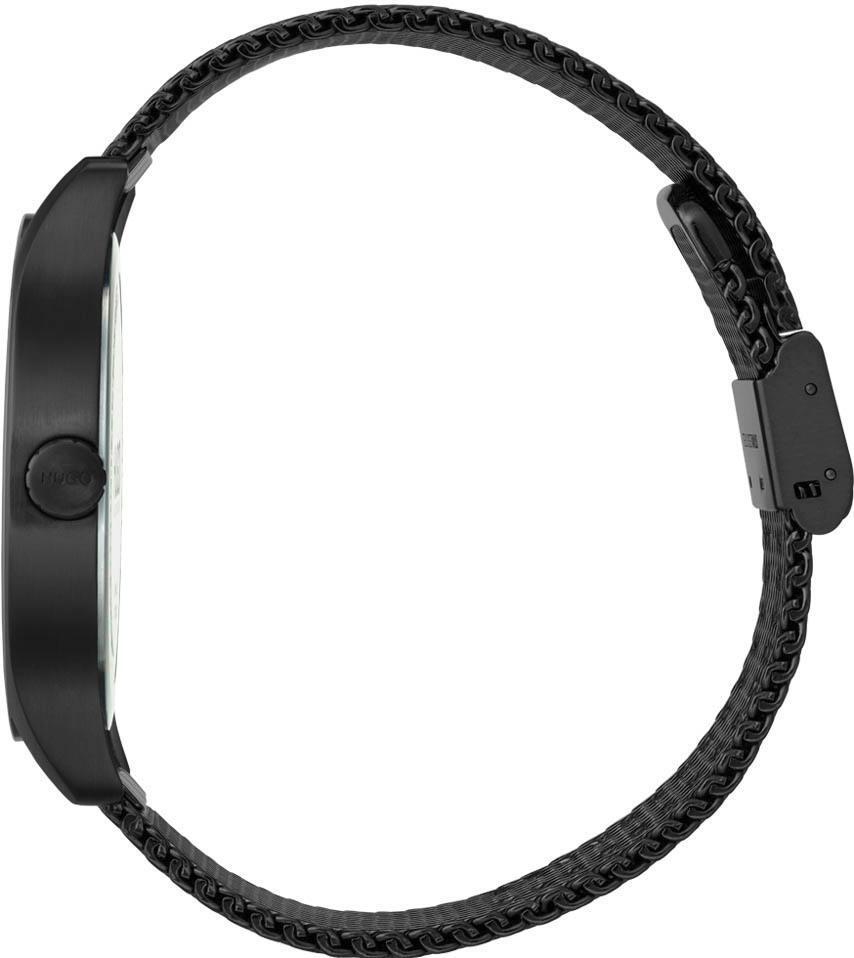 Mens Wristwatch HUGO BOSS CASUAL 1530044 Stainless Steel Mesh Black | eBay