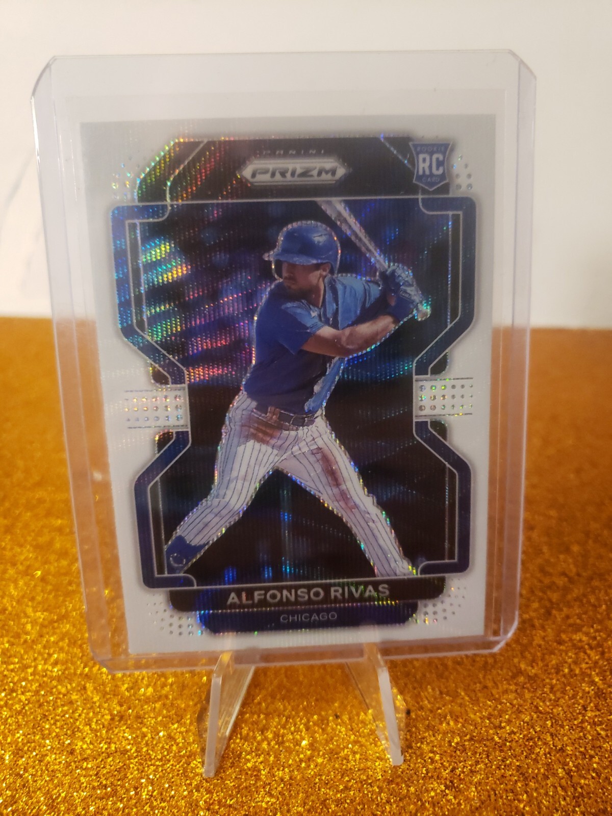 Alfonso Rivas, 2022 Prizm White Wave Rookie Card (RC) Parallel #210 ...