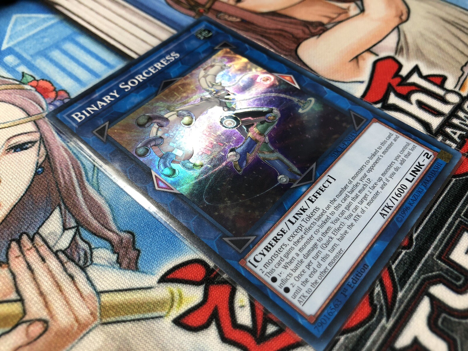 yugioh Binary Sorceress super rare 1st edition SDCL-EN043 | eBay