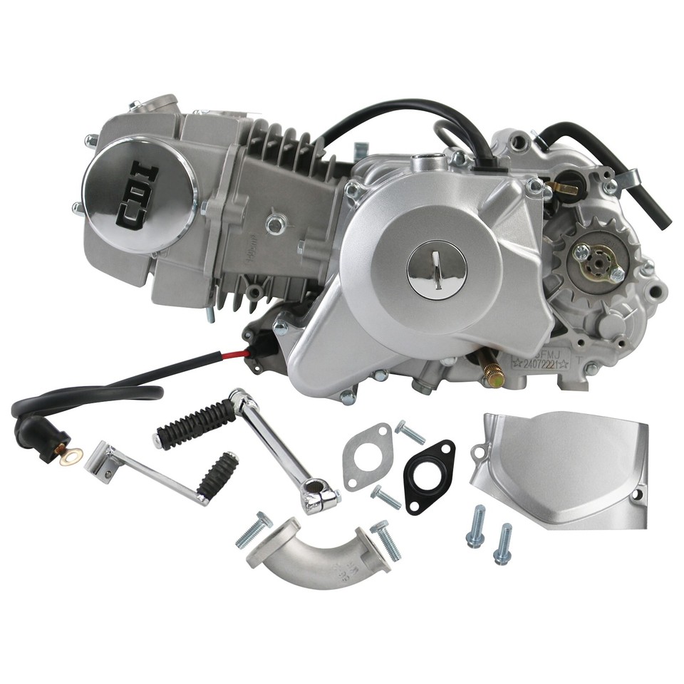 Complete 140cc Engine Motor Kit Electric Start Manual Clutch for Dirt ...
