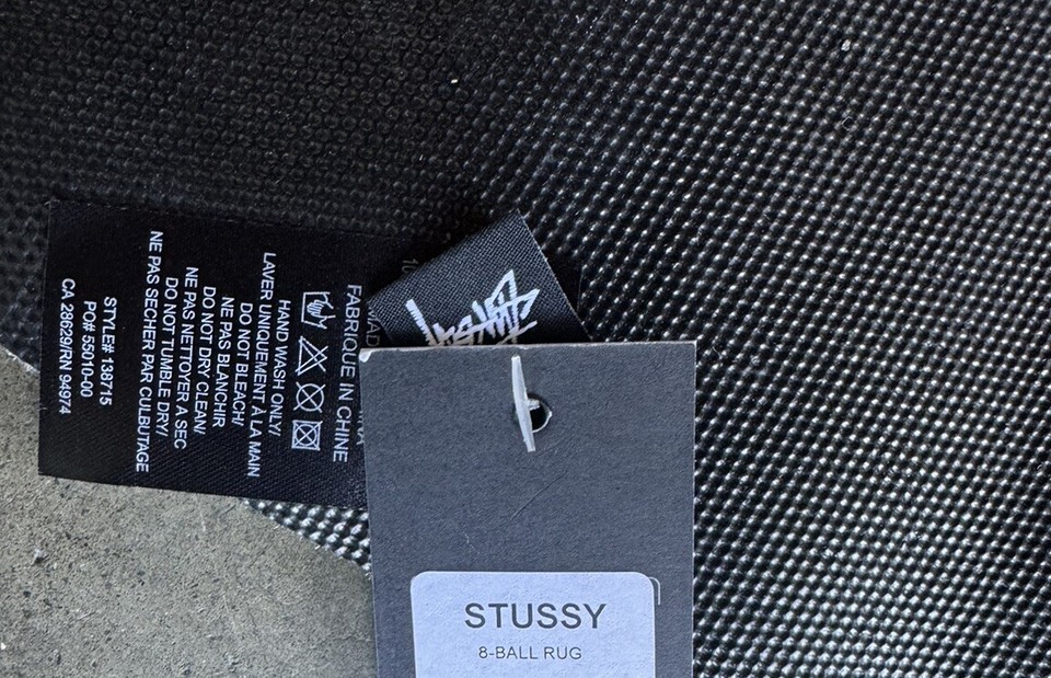 NWT Stussy 8 Ball Rug | eBay
