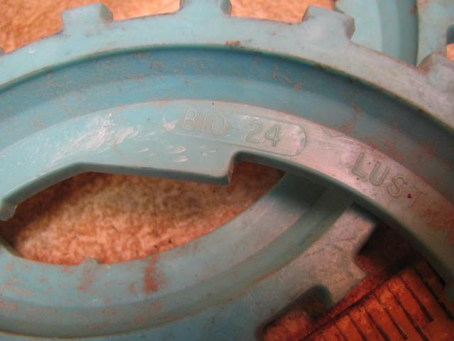 2 John Deere B10-24 Corn Planter Plates Lustran Plastic 494 694 24B 25b ...