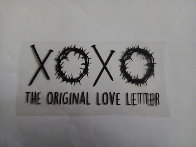 Xoxo The Original Love Letter Jesus Decal | eBay