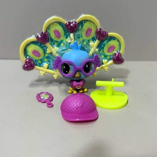 Littlest Pet Shop Premium Pets Roy Peacoat Peacock 3-59 LPS Kids Toy ...