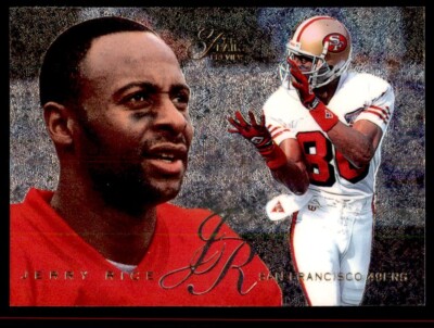 1995 Fleer Flair Preview Jerry Rice San Francisco 49ers #27 | eBay