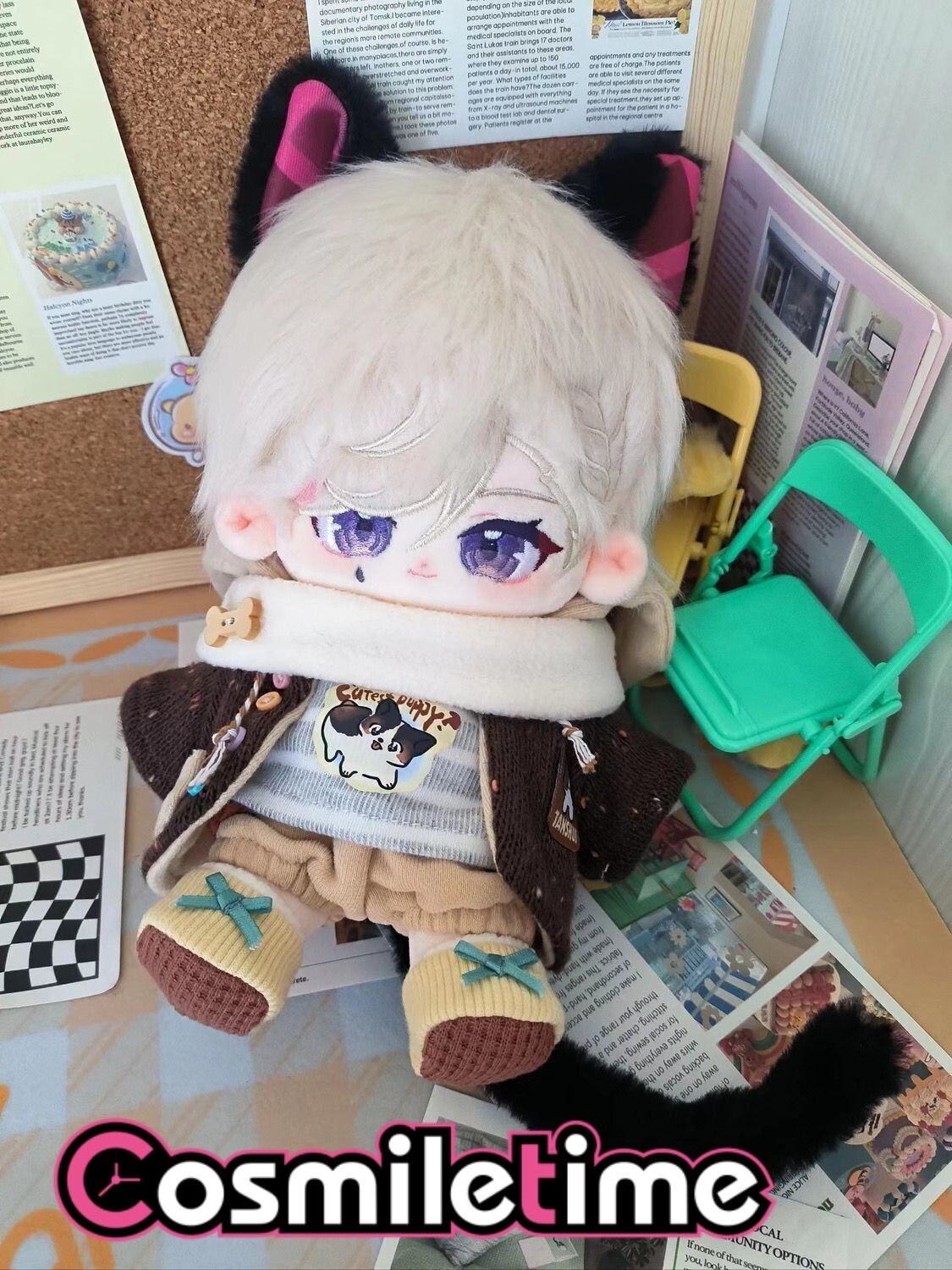 Cute Lyney Plush Plushie 20cm Doll Stuffed Dress Up Anime Plushie Toys ...