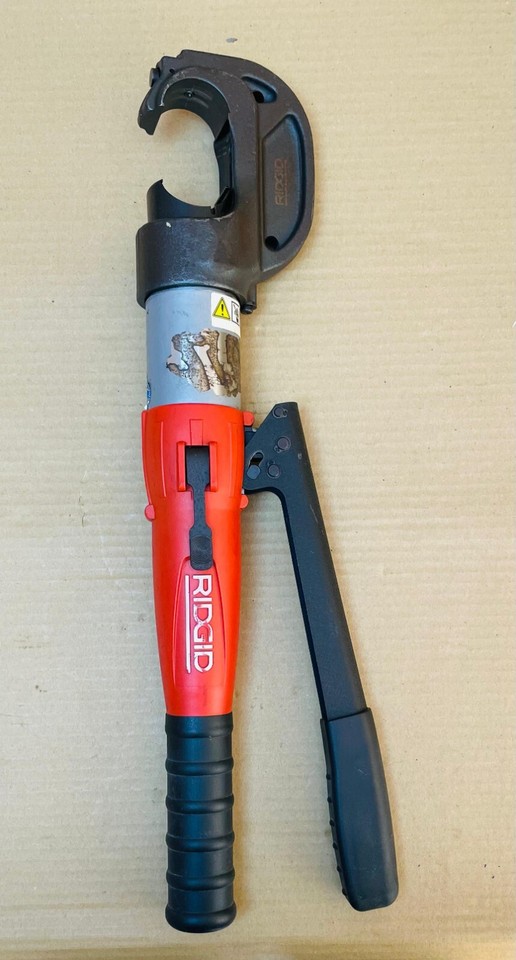 Ridgid RE 130-M Hydraulic Crimper/ Crimping Tool With 11 Die Sets | eBay