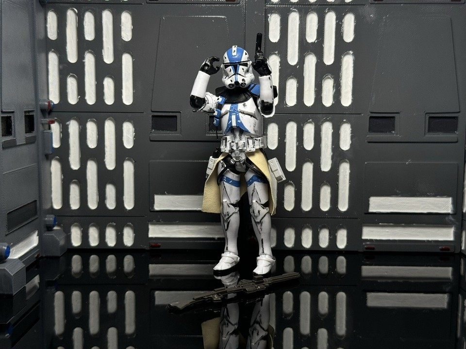Custom Star Wars The Vintage Collection Commander Vill Clone Trooper 3. ...